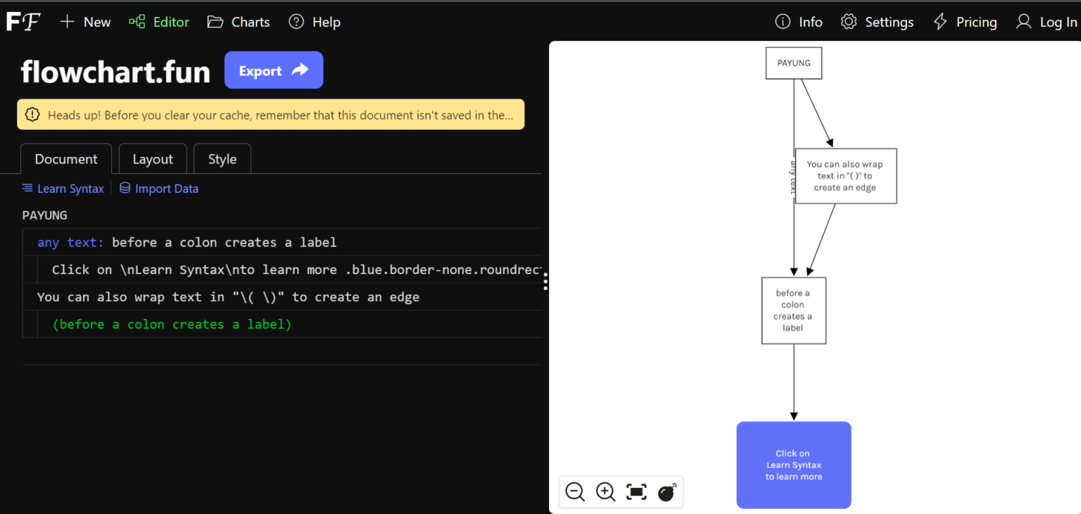 Cara Membuat Flowchart Otomatis dengan AI Text to Flowchart