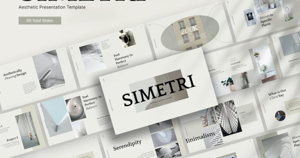 Download 10+ Template PPT Aesthetic