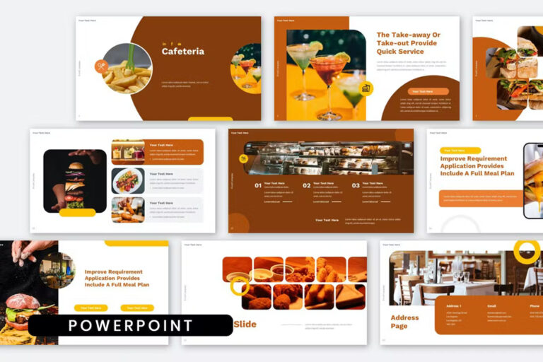 15+ Contoh PPT Bisnis Makanan & Kuliner