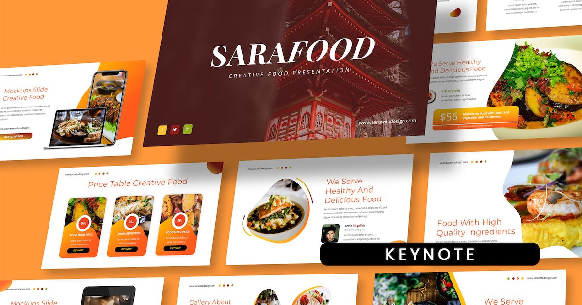 15+ Contoh PPT Bisnis Makanan & Kuliner