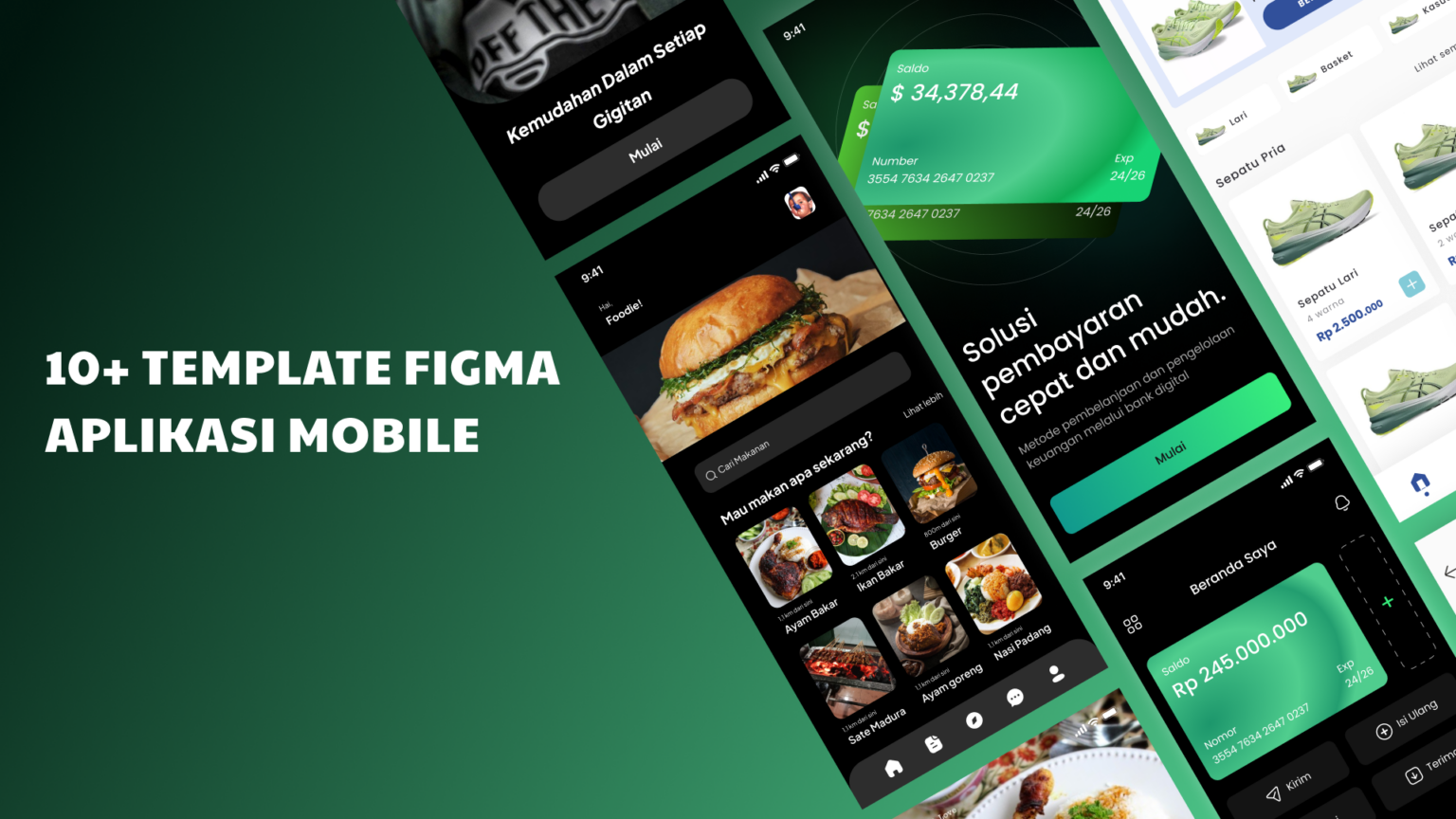 10+ Template Figma Aplikasi Mobile Free Download