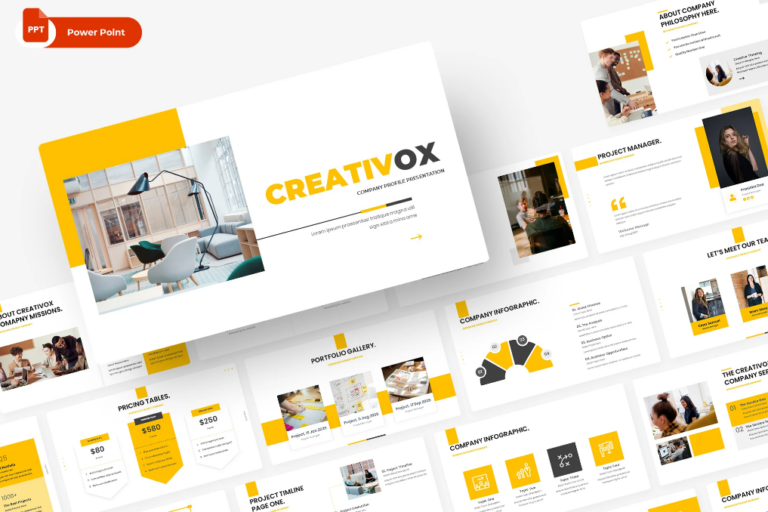 20+ Template PPT untuk Company Profile Perusahaan (Download Gratis)